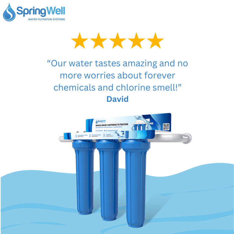 Cartridge Water Filter System - SpringWell Water Filtration Systems