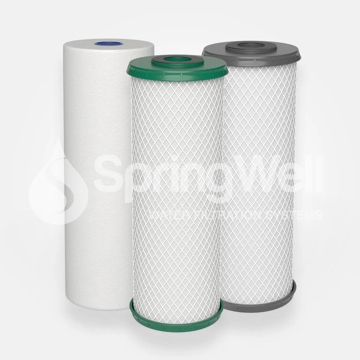 Cartridge System Replacement Filters - SpringWell Water Filtration Systems